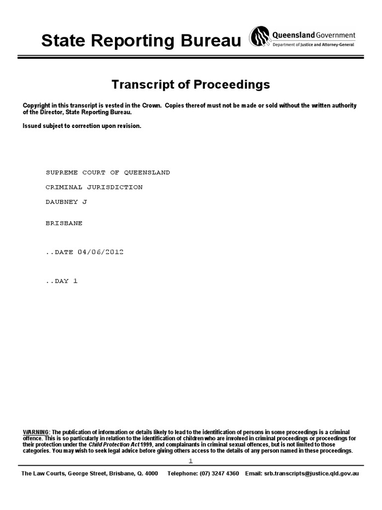 Daubney R Baker | PDF | Witness | Justice