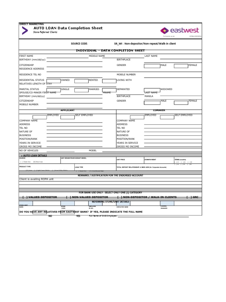 ROPA EWB Auto Appli Form | PDF