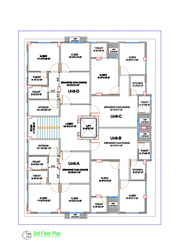 3rd Floor Plan | PDF