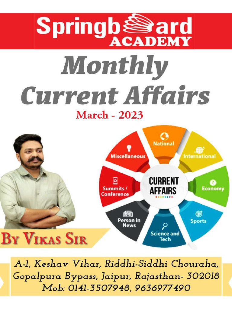 March Current Affairs (English) | PDF