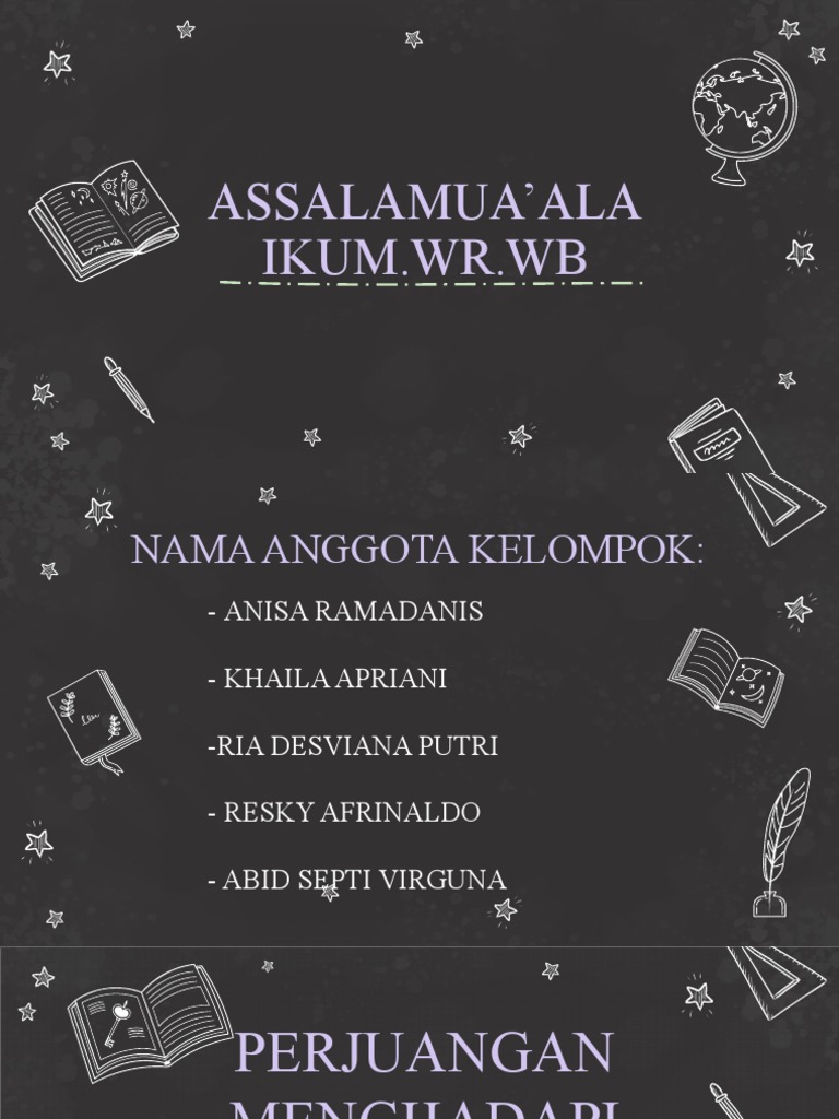 Assalamua'Ala Ikum - WR.WB | PDF