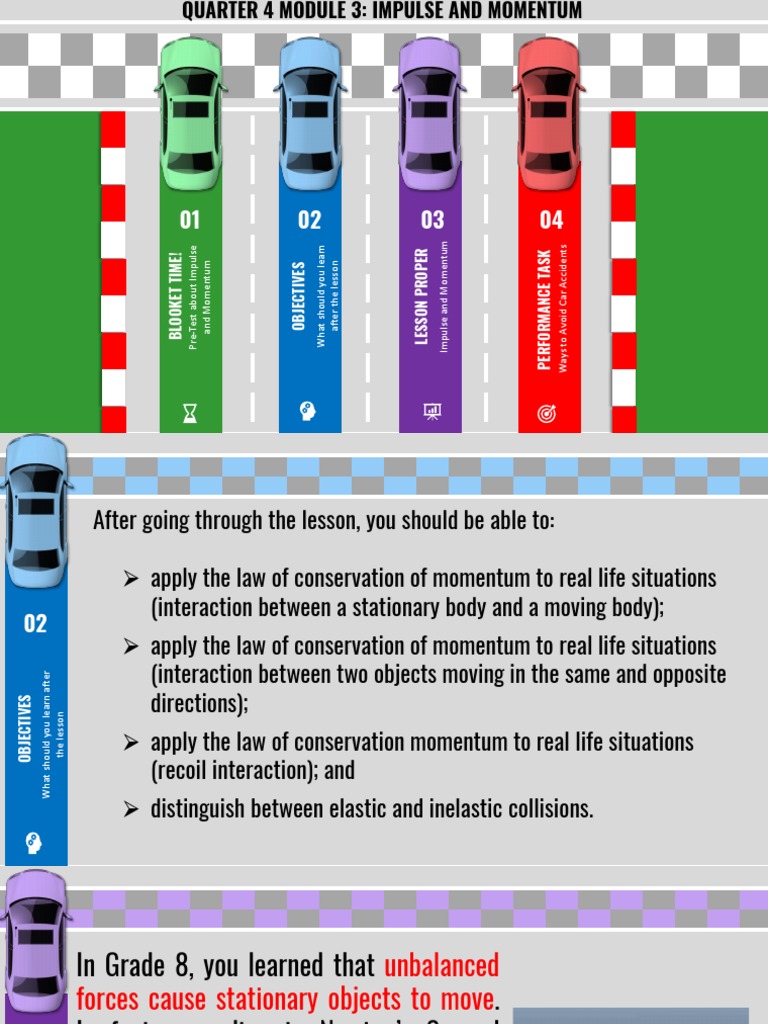 Impulse and Momentum Module | PDF