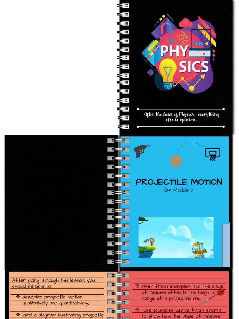 Q4 M2 Projectile Motion 2 To Convert | PDF
