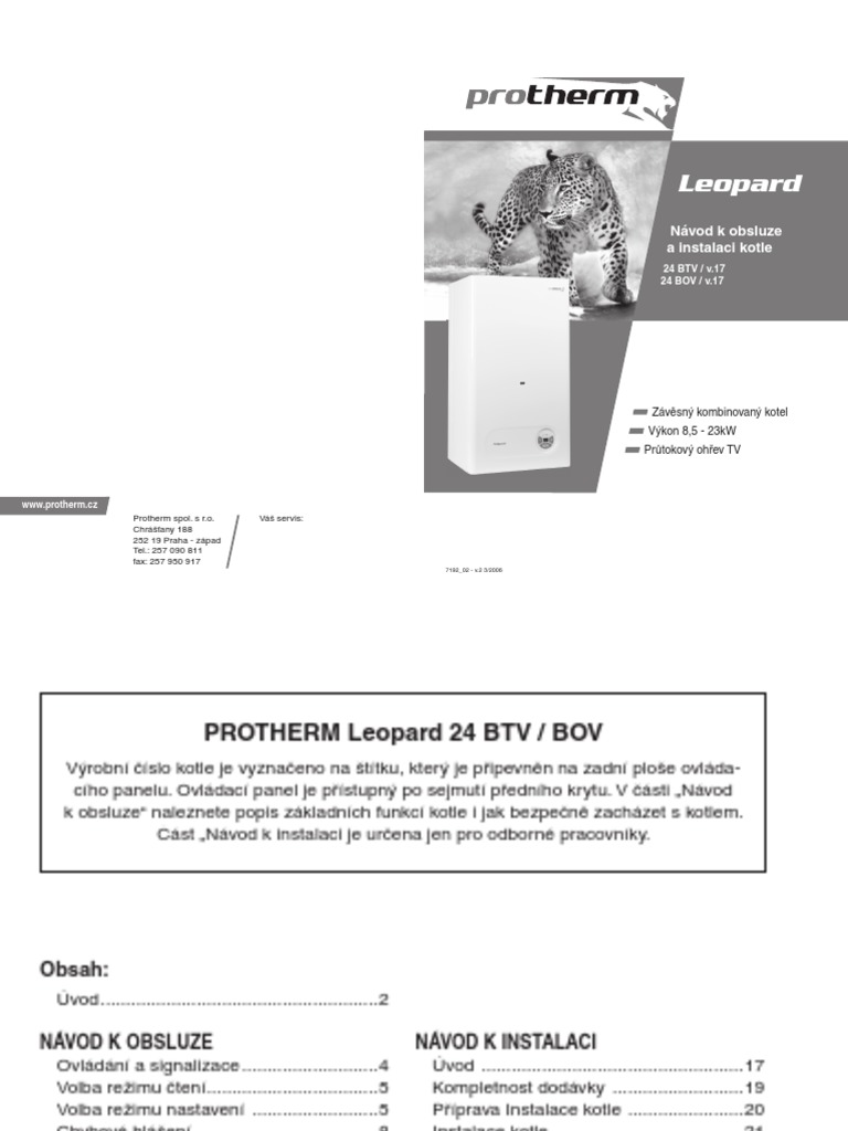 Protherm Leopard 24 | PDF