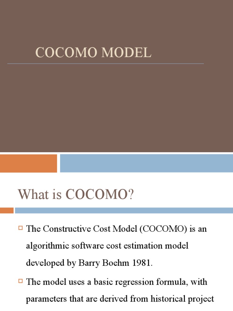 Cocomo 1 | Download Free PDF | Computing | Computer Science