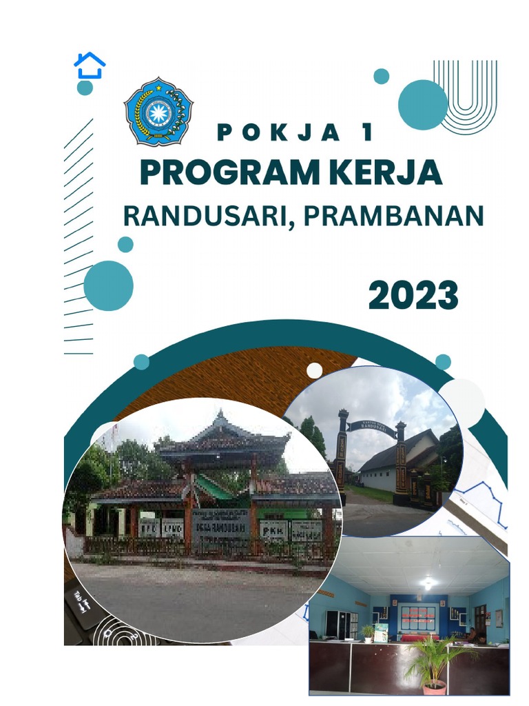 Program Kerja Pokja 1 Randusari Prambanan | PDF