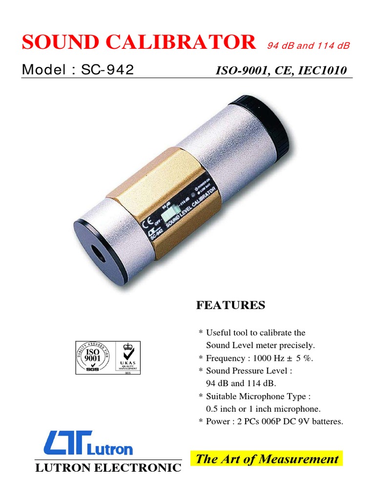 Lutron SC-942 Data Sheet | PDF