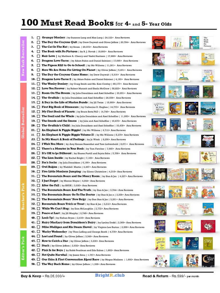 4 & 5 Year Old | PDF