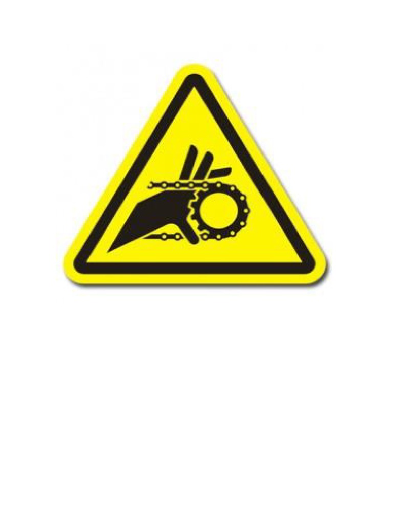 ISO 7010 - Aprisionamento Sinalização | PDF