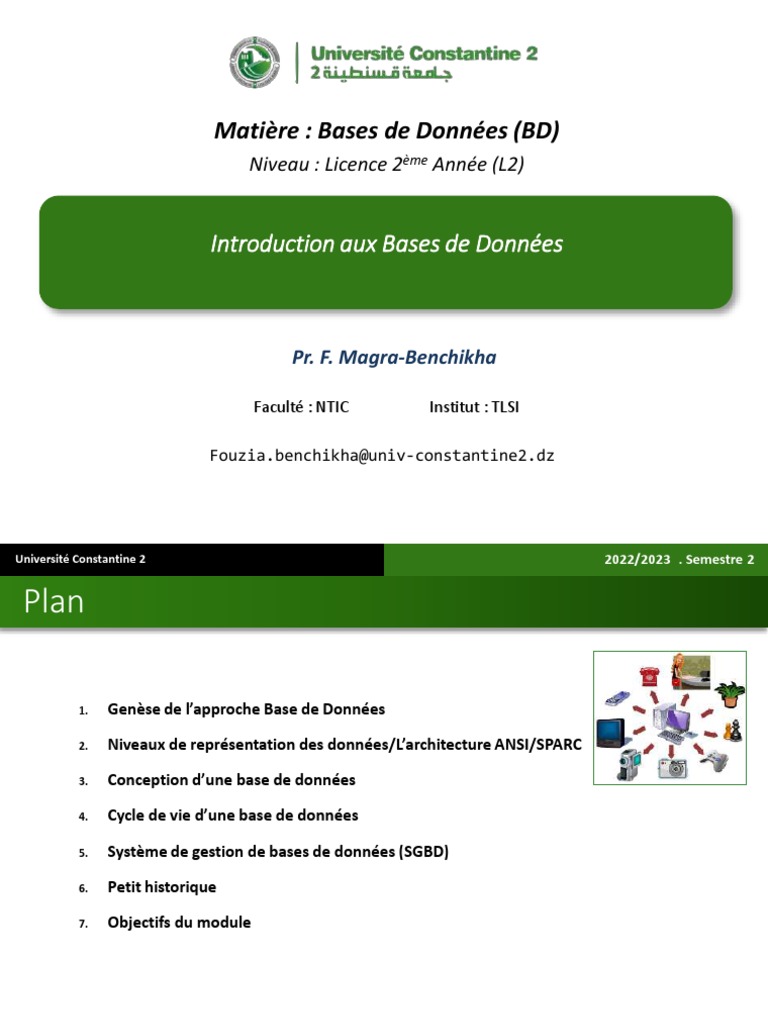 Introduction aux Bases de Données | PDF | Bases de données | Base de données relationnelle