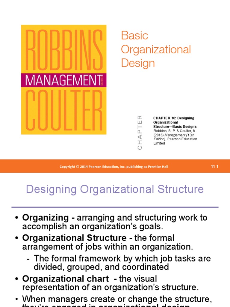 MGT CH10-CH11 - Organizational Structure & Design | PDF | Organizational Structure | Innovation