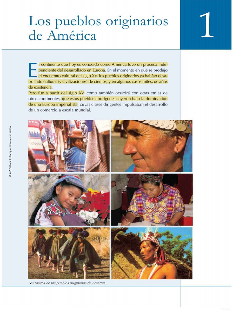 Pueblos Originarios de America | PDF