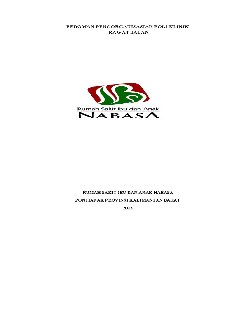 Pedoman Pengorganisasian RSIA Nabasa | PDF | Pengembangan Diri ...
