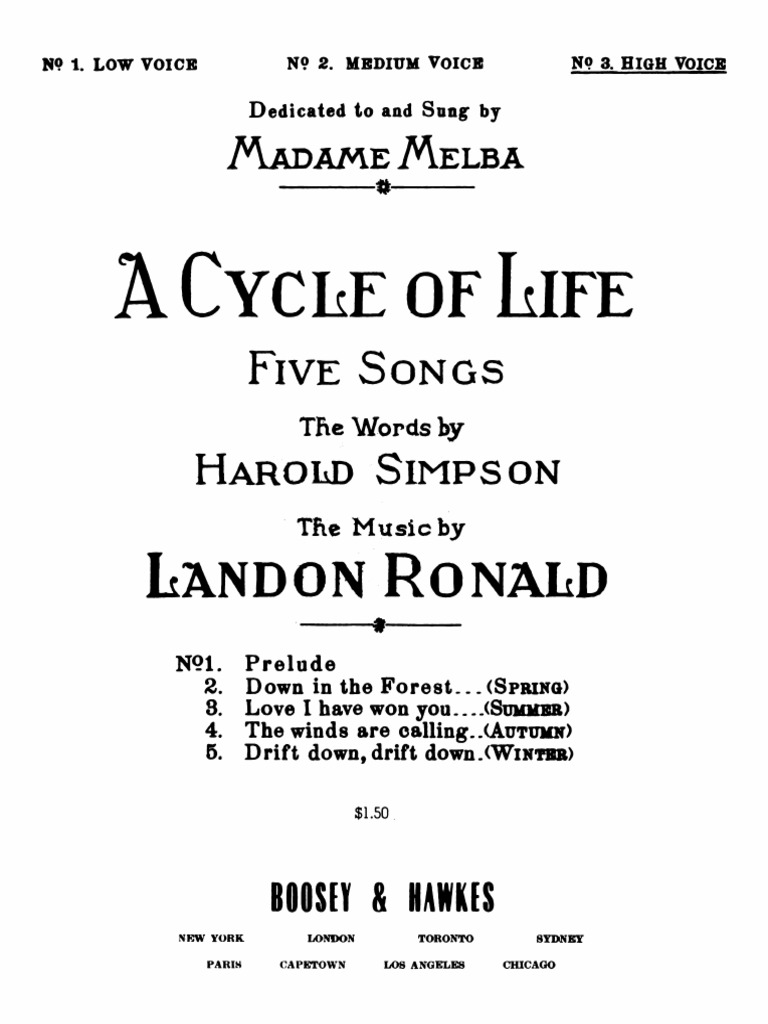 Cycle of Life (Ronald) | PDF