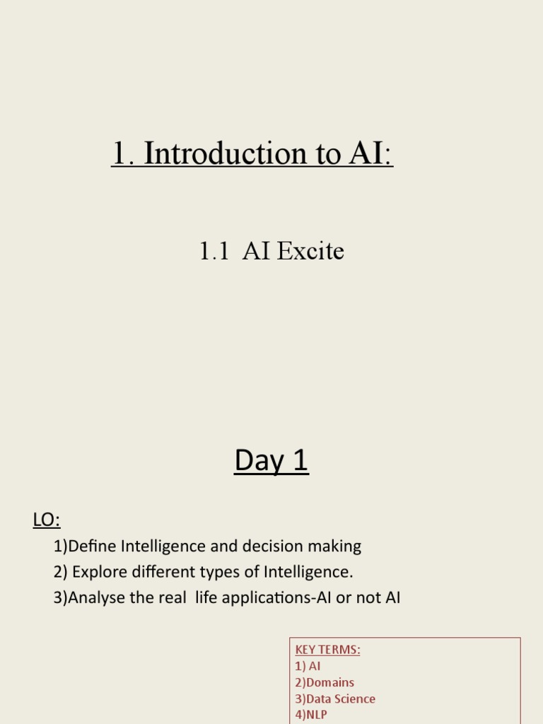 GRADE 9 - Introduction To A-Excite | PDF | Artificial Intelligence | Intelligence (AI) & Semantics
