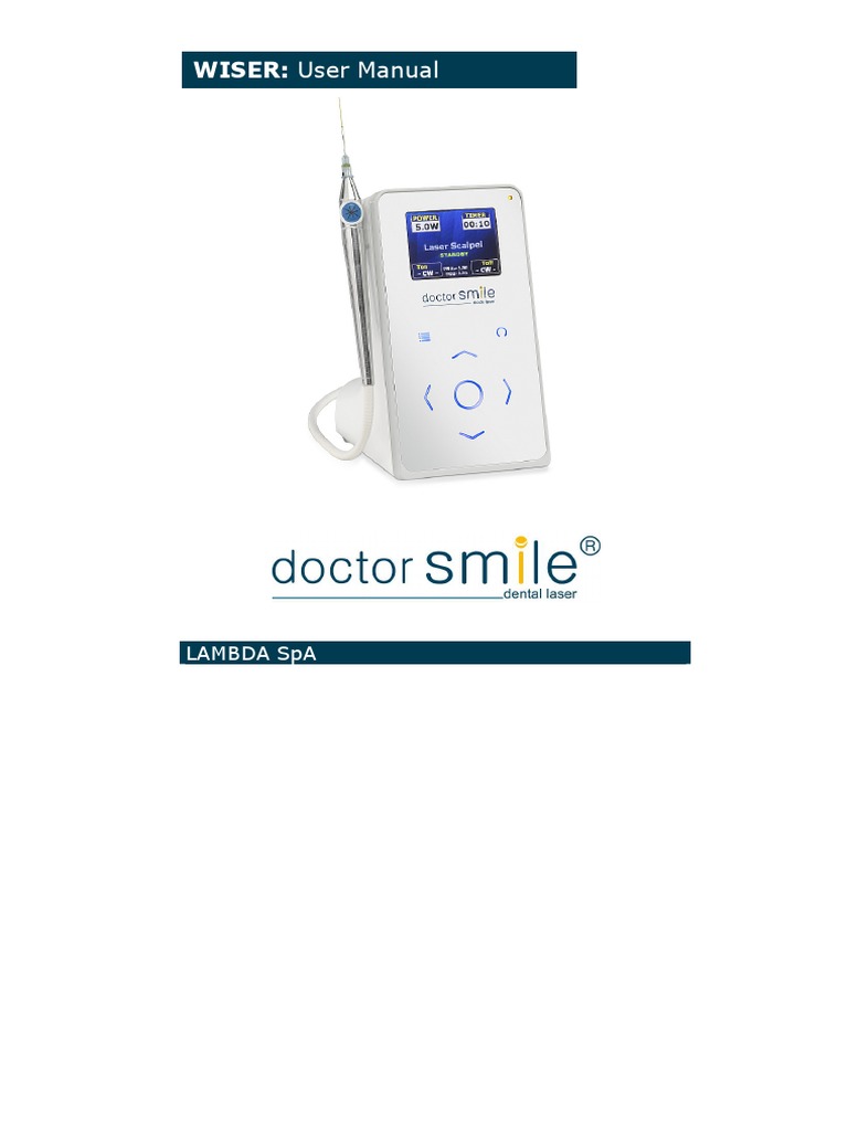 Lambda Doctor Smile Wiser User Manual | PDF