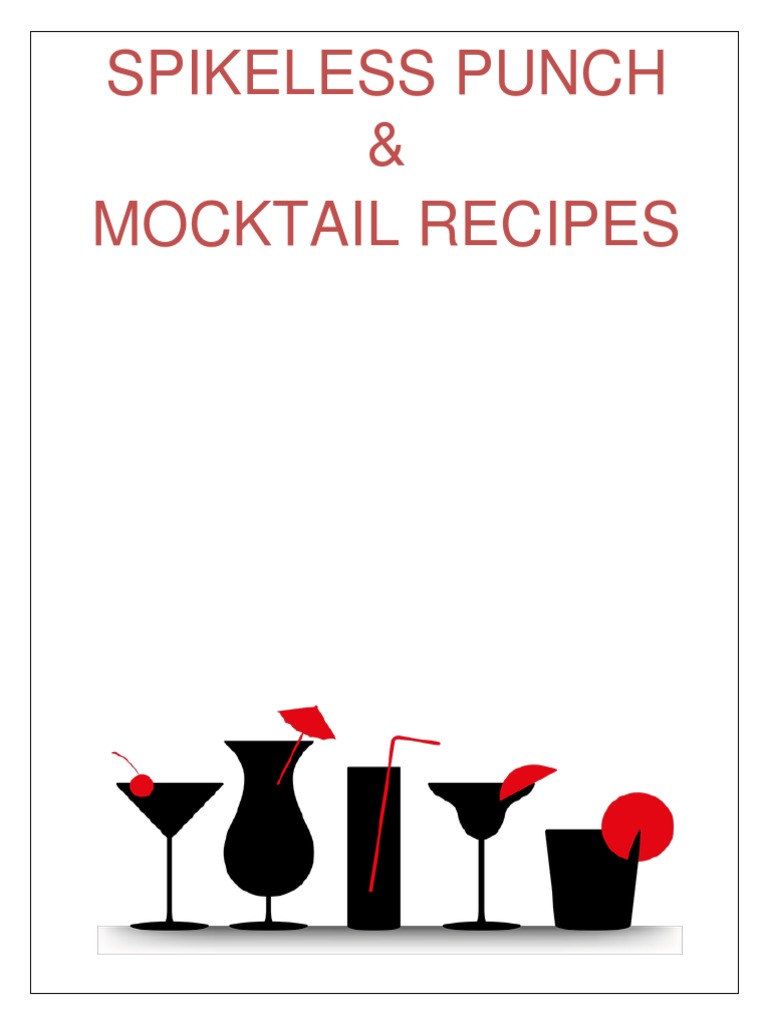 Mocktail Recipe Book | PDF | Drink | Cocktails