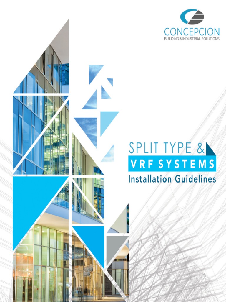 CCAC Installation Guidelines (Split Type - VRF) - Final | PDF