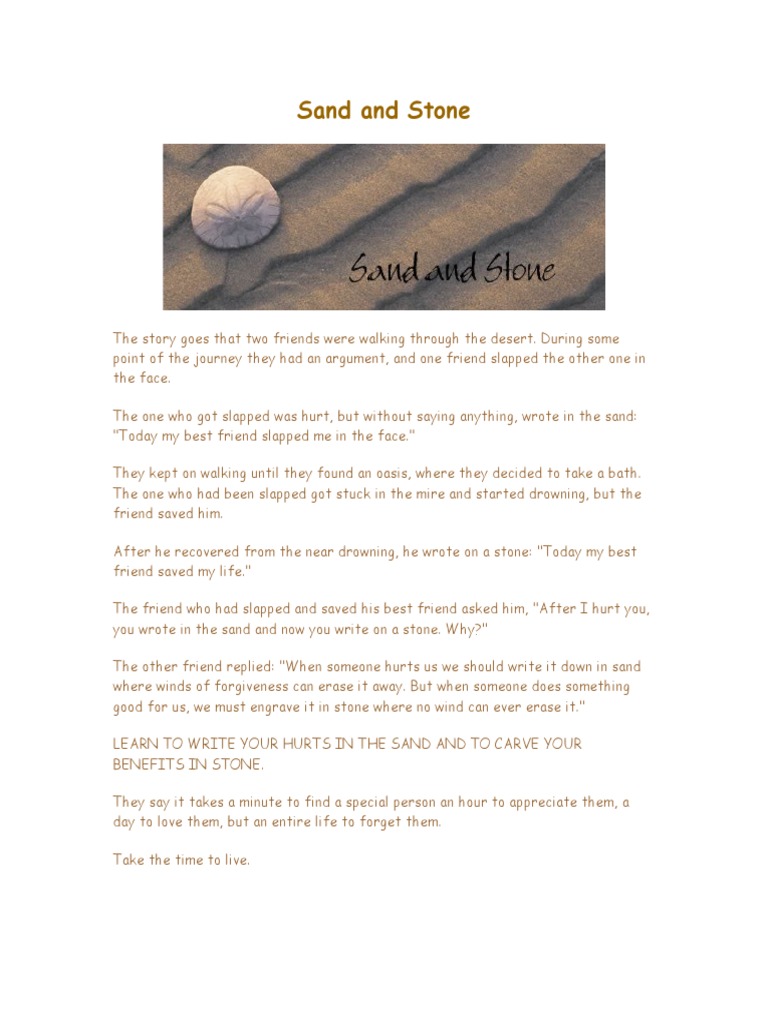 Sand and Stone | PDF