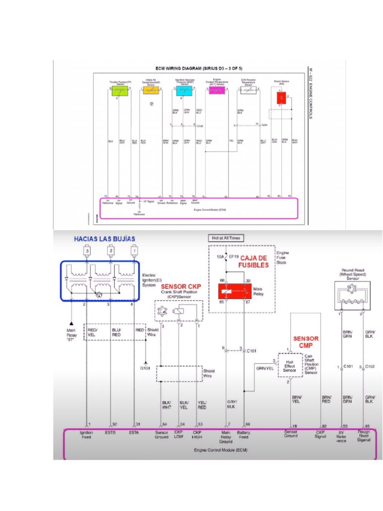 Diagramas Electricos Spark Matiz | PDF