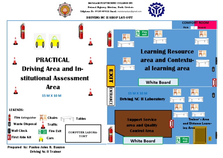 Driving NC Ii Shop Lay Out | PDF