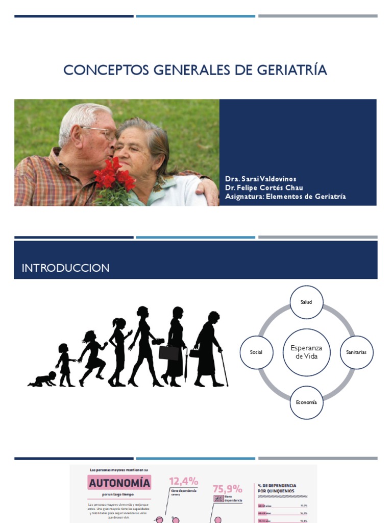 Clase1 Conceptos Generales de Geriatría | PDF Clase1 Conceptos Generales de Geriatría | PDF