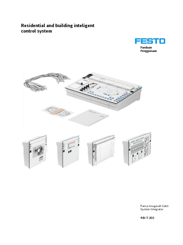 Panduan Penggunaan Residential and building inteligent control system | PDF