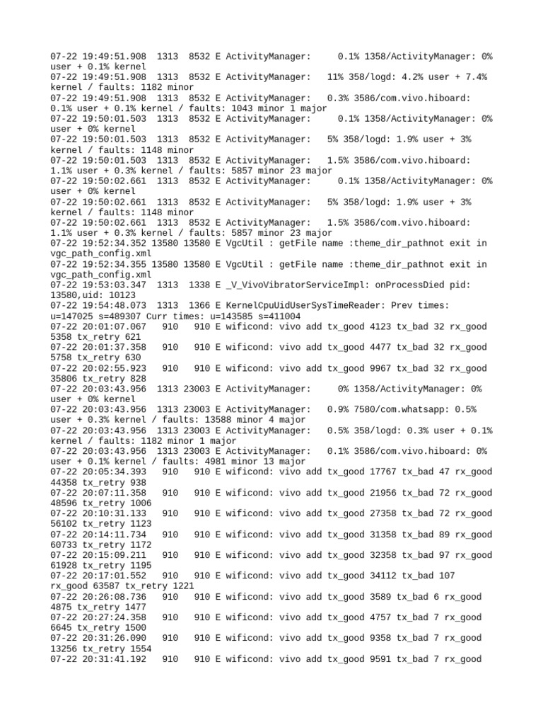 Log | Download Free PDF | Operating System Families | Computer Science