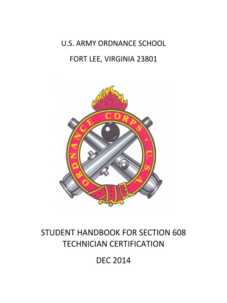 Red HandBook 608 ETM Version | PDF