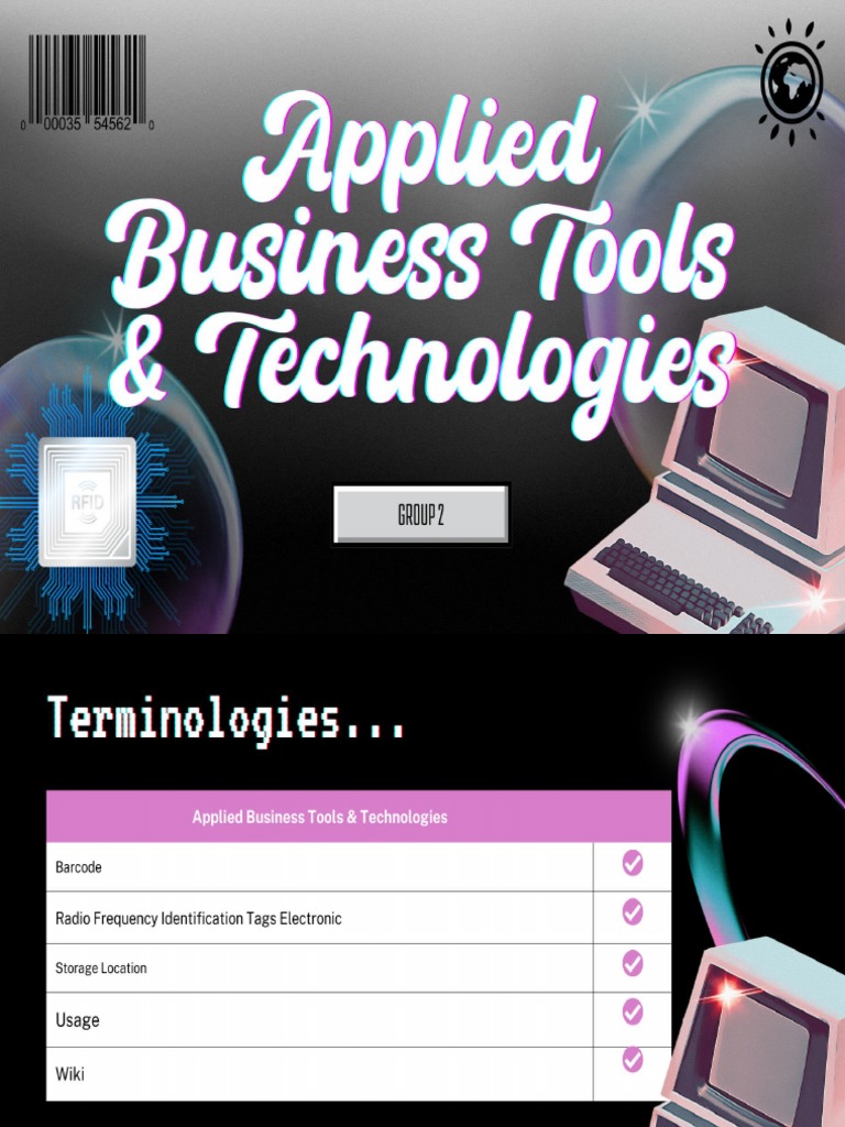 Applied Business Tools & Technologies Report | PDF