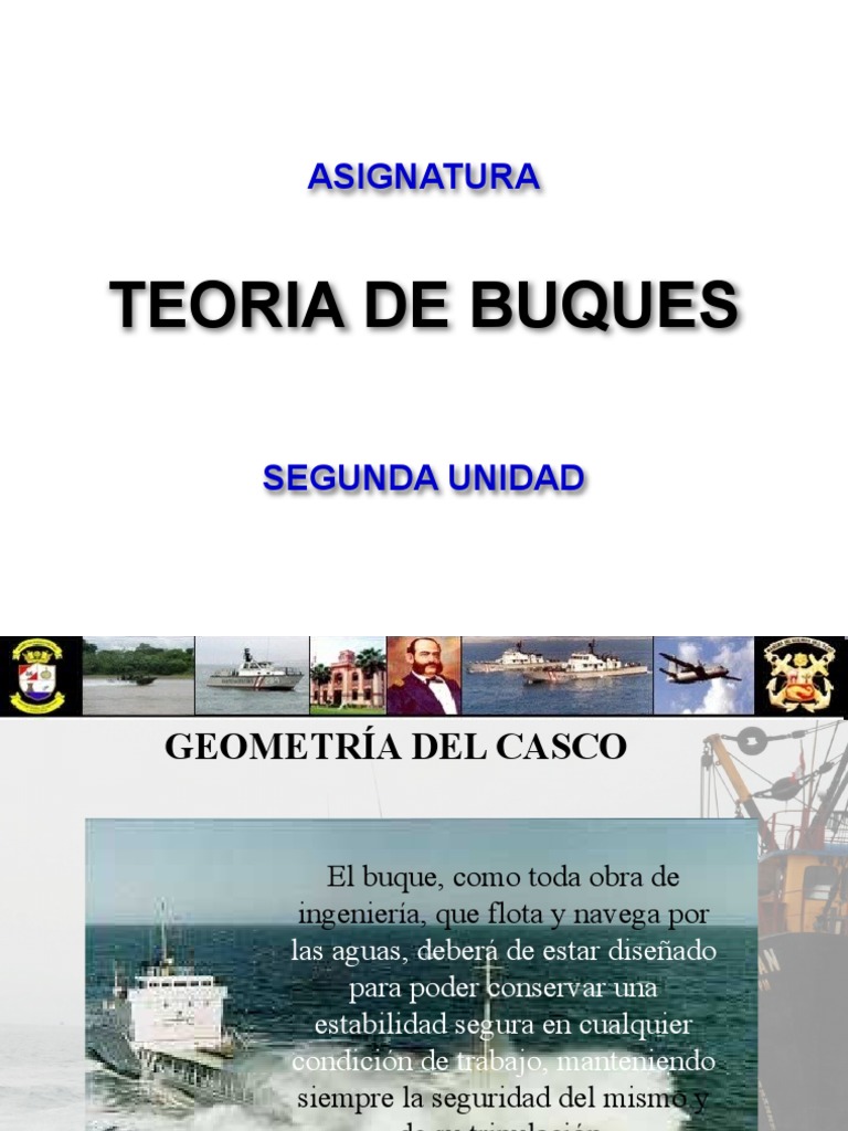 Geometria Del Buque | PDF | Buques | Envío