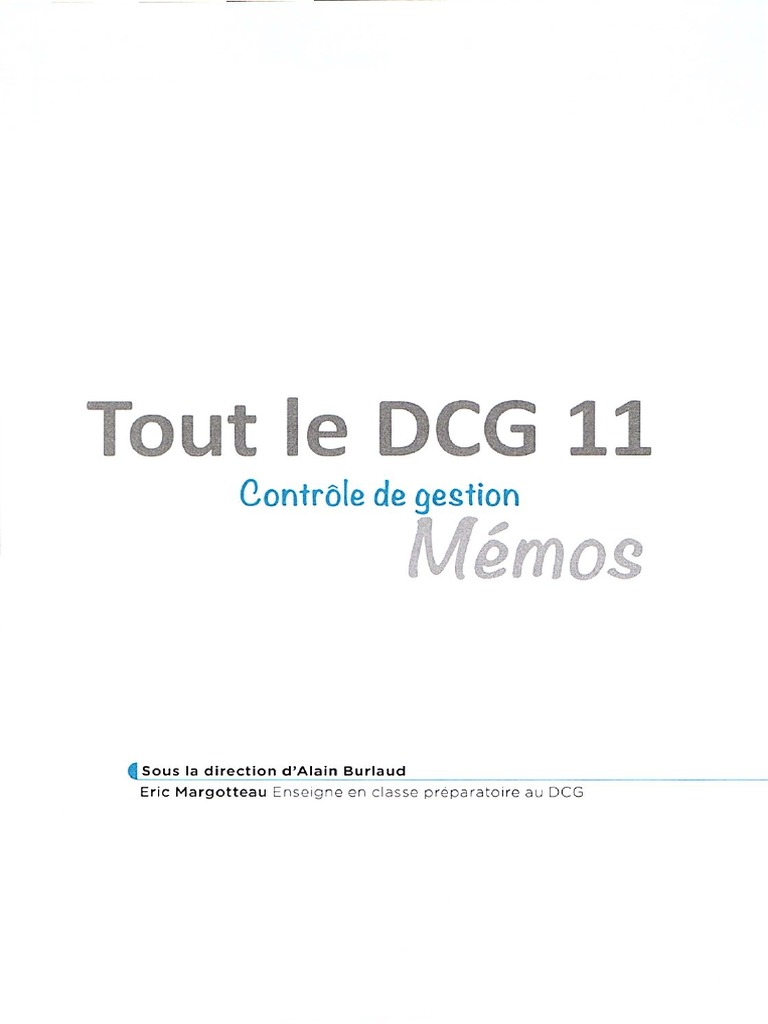 Fiches Foucher Controle de Gestion | PDF