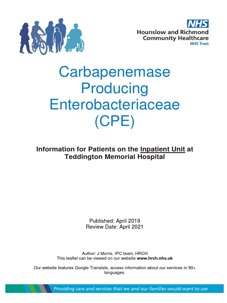 CPE Patient Information Leaflet | PDF | Health Sciences | Medicine