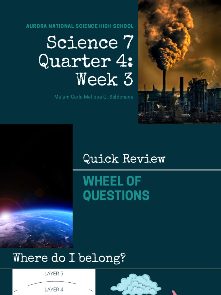 Science 7 Quarter 4 Week 3 4 Complete | Download Free PDF | Atmosphere Of Earth | Greenhouse Effect