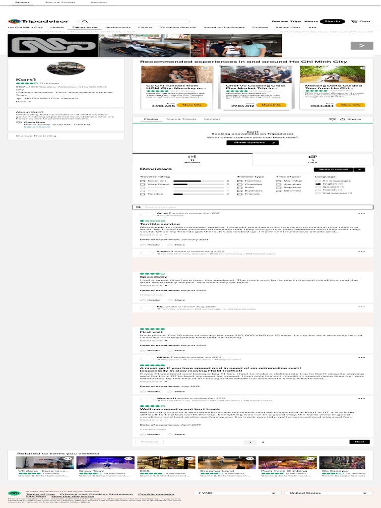 Kart1 (Ho Chi Minh City) - All You Need To Know BEFORE You Go | PDF