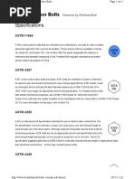 ASTM F1554 Anchor Bolts | PDF | Screw | Strength Of Materials