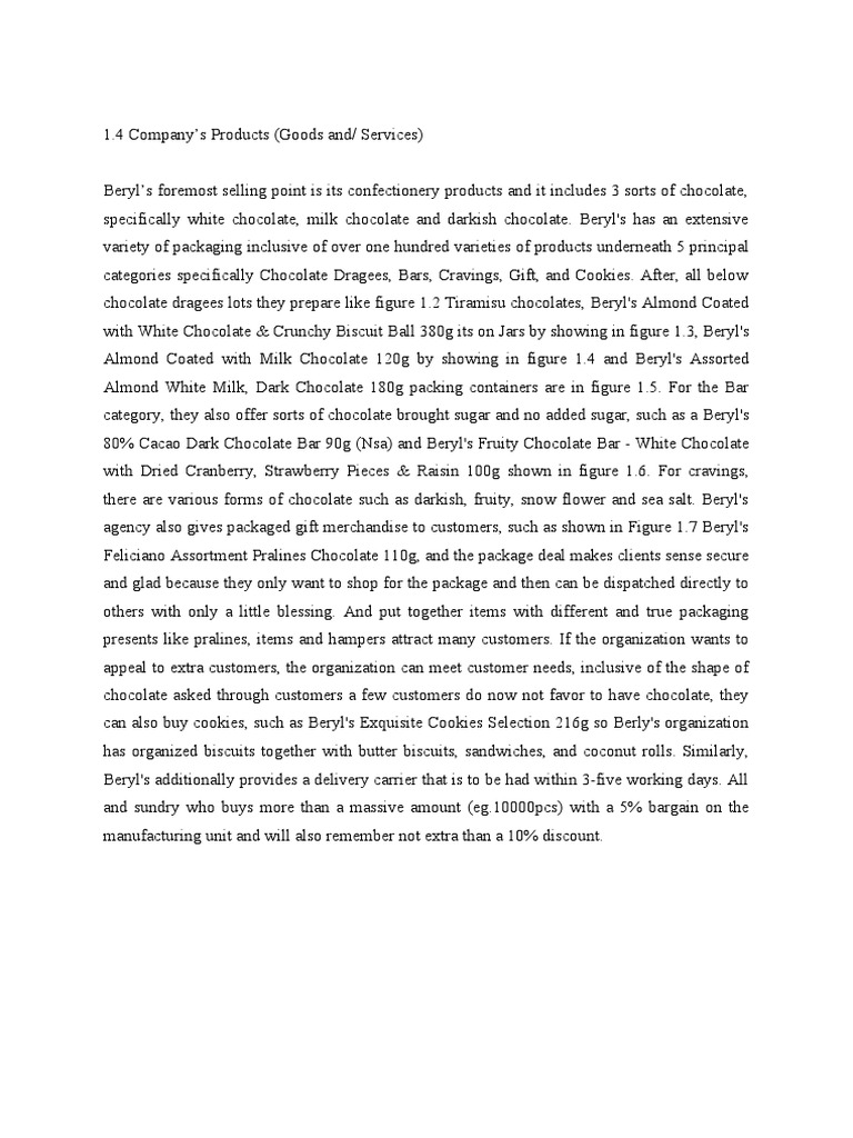 OM Group Assignment | PDF | Inventory | Chocolate