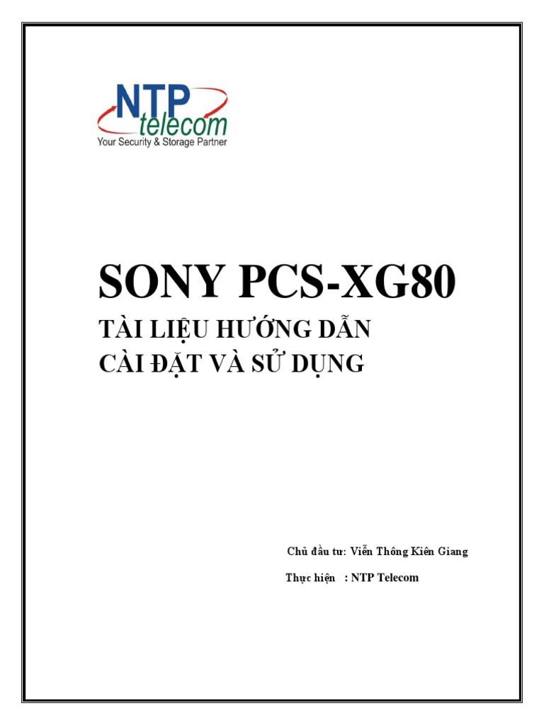 PCS-XG80 Admin Guide | PDF