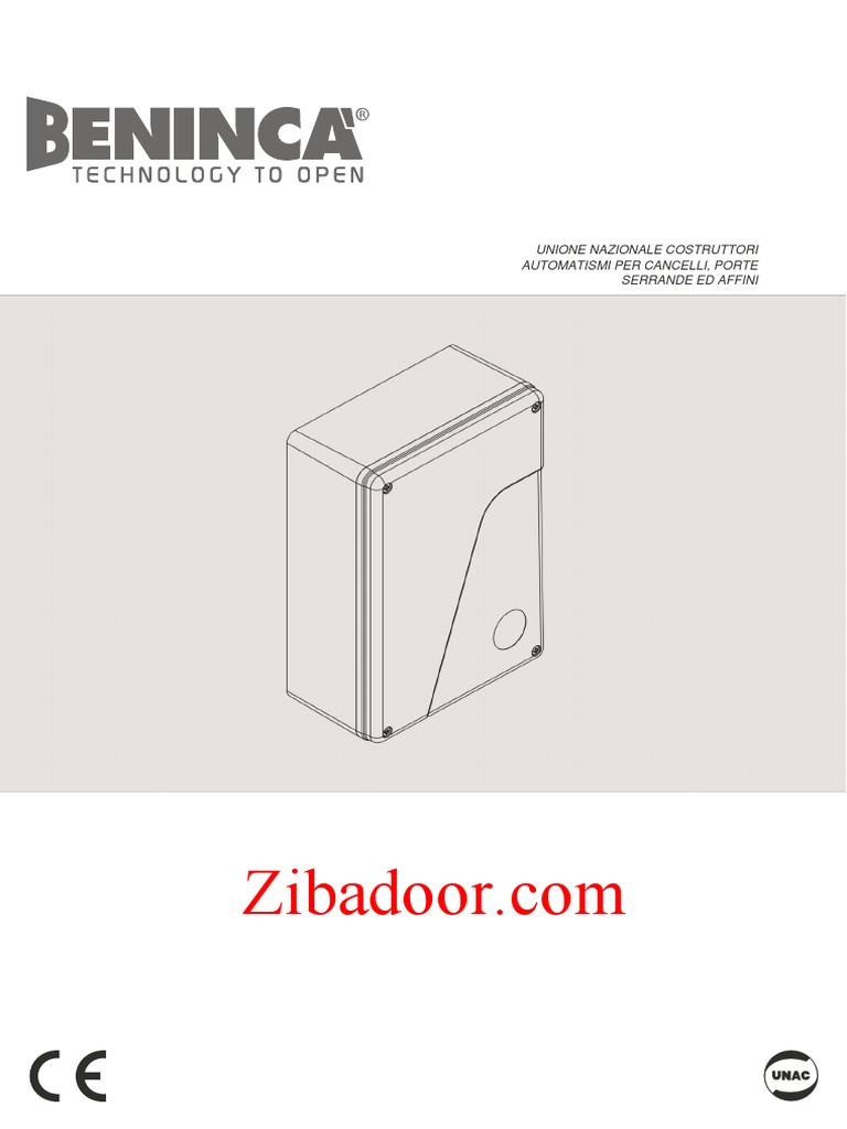 Beninca Heady 220V Manual | PDF