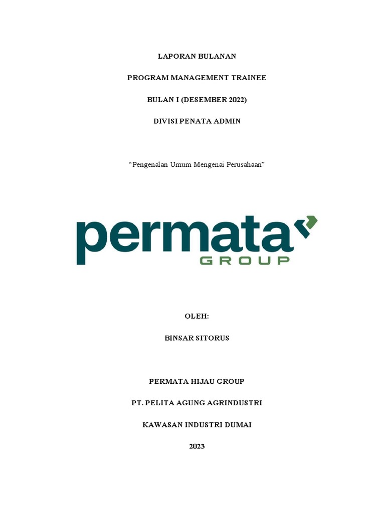 Profil Perusahaan Permata Group | PDF