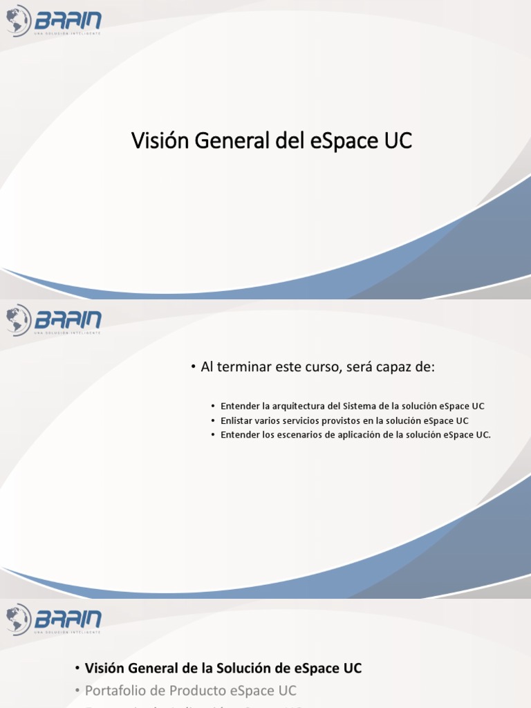 01 Espace UC Solution Overview | PDF | Voz sobre IP | Protocolos de ...