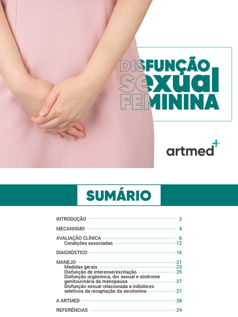 E Book Disfunção Sexual Feminina Pdf Disfunção Sexual Relação Sexual