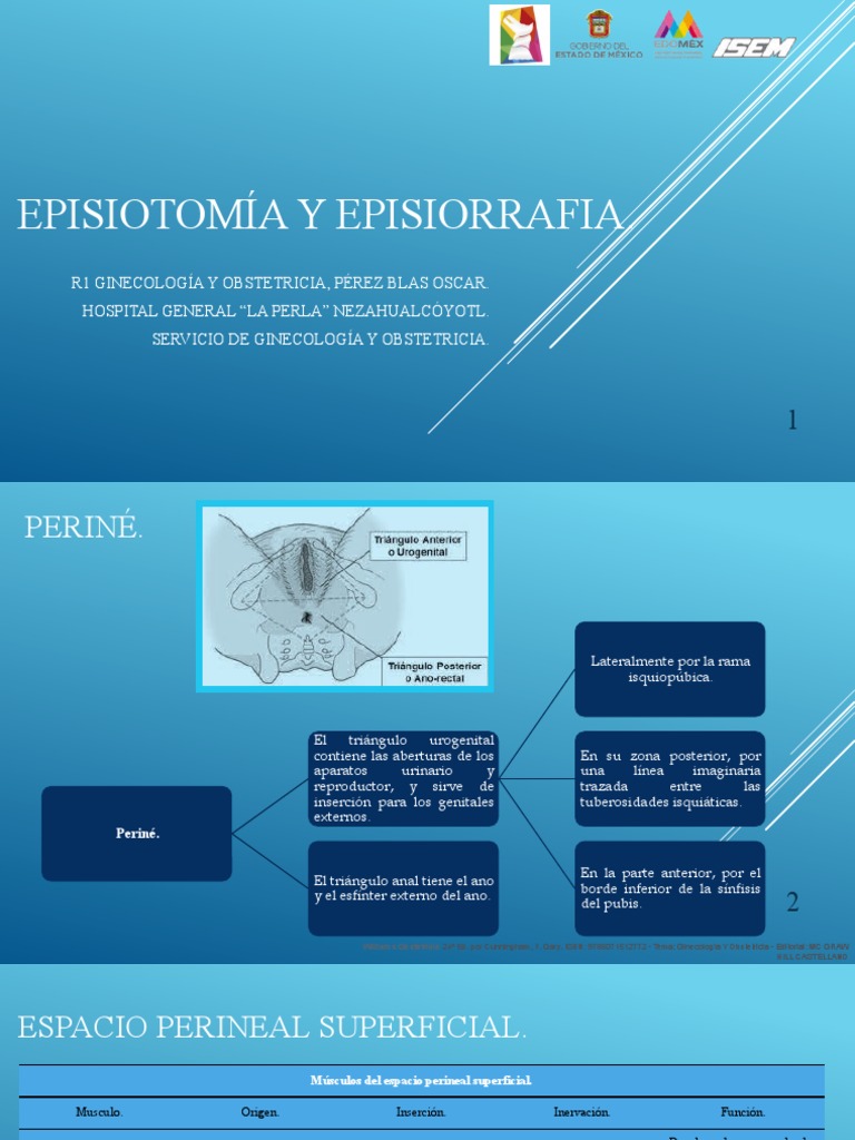 Episiotomía y episiorrafia.1 | PDF | Especialidades Medicas ...