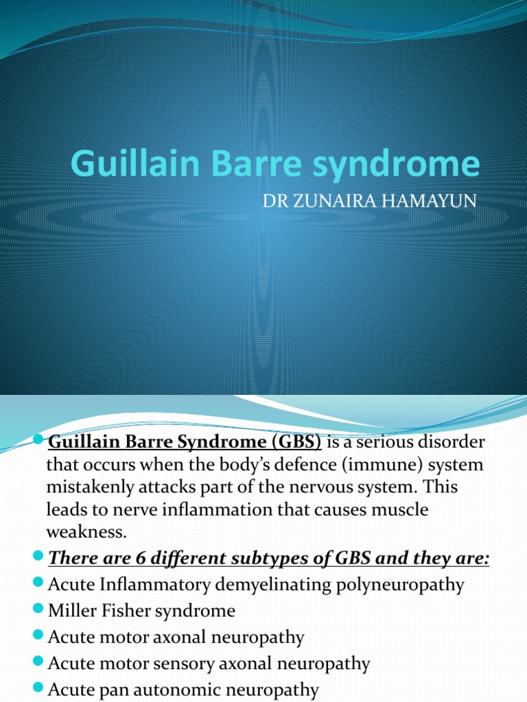 GB Syndrome | PDF | Diseases And Disorders | Immunology