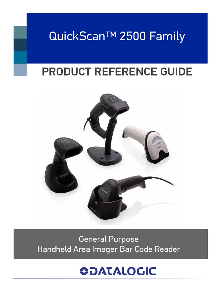 QuickScan 2500 Family Product Reference Guide (ENG) | PDF | Universal ...