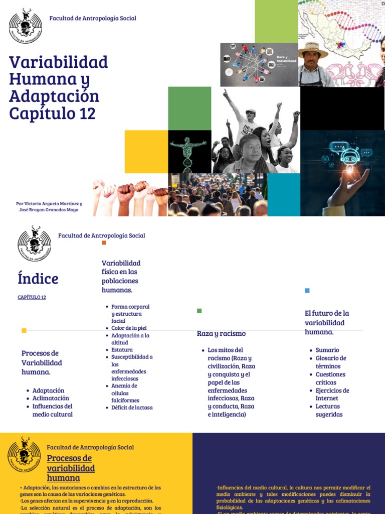 Variabilidad Humana y Adaptación Capítulo 12 | PDF