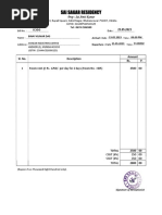 Laundry Bill Format 01 | PDF