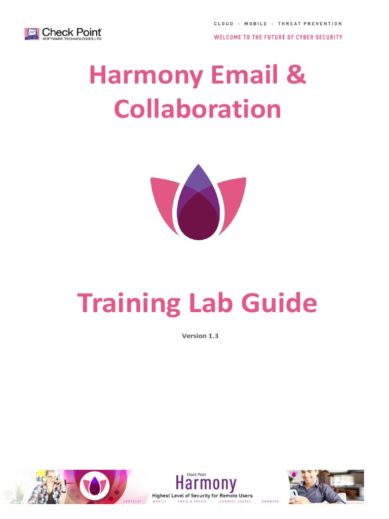 Harmony Email and Collaboration Lab Guide v1.3 | PDF | Phishing | Malware