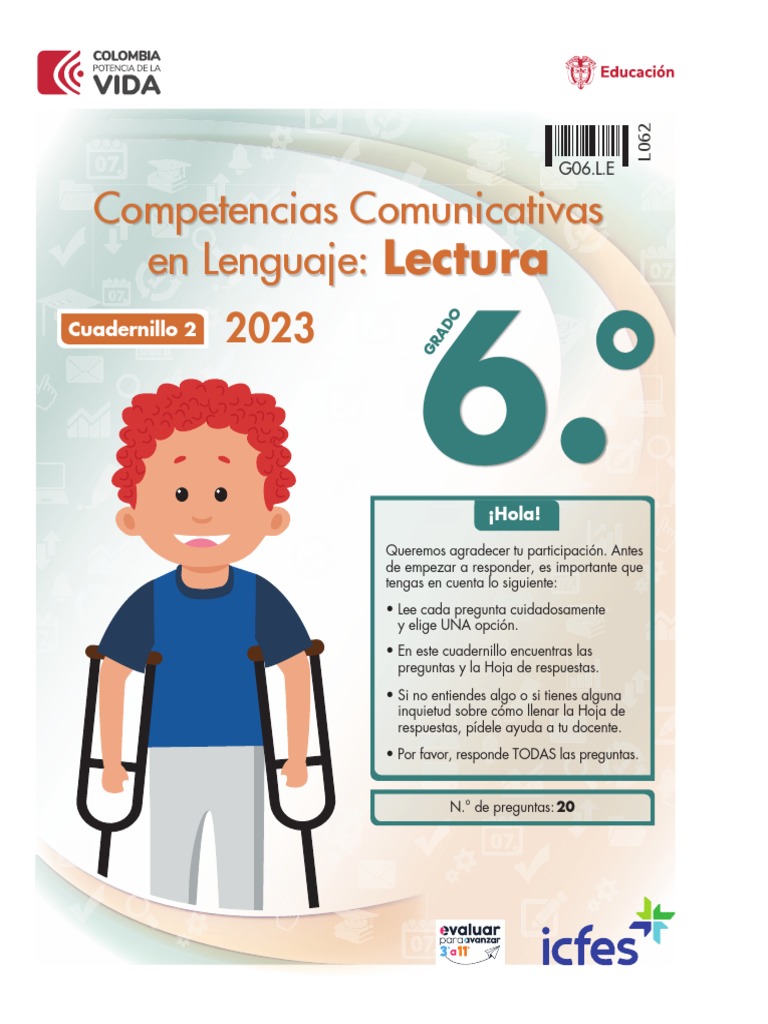 Evaluar para Avanzar Sexto Cuadernillo 2 Español 2023 | PDF | Aves | Migración de aves