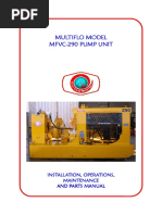 Multiflo rf85mv Dewatering Pump Spec Sheet | PDF | Pump | Diesel Engine